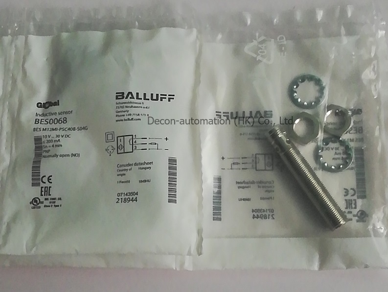 Decon Bes M12mi-Psc40b-S04G Inductive Sensors Bes0068 by Balluff